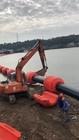 China Molde plástico de Rotomoulding para a tubulação de flutuação de Marine Floater Floating Pontoo Dredge à venda