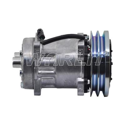 中国 幼虫7H15 2A 1990760C1 1990760C2のための24のボルトのエアコンの可変的な変位の圧縮機 販売のため