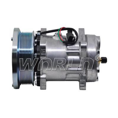 China 7H15 Truck Air Compressor 24V Voor Caterpillar 32828G 2180324 Compressor koelsysteem WXTK092 Te koop