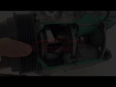 Working principle and structure of automobile air-conditioning compressor