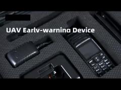 1 km detectie afstand UAV vroegtijdige waarschuwingsapparaat met 2.4G/5.8G bandcompatibiliteit