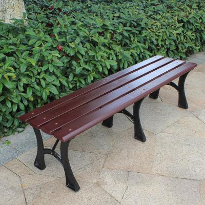 China Bao Tuo outdoor thickening of cast iron park chairs lounge chairs red 1.5 meters BTC-041 for sale