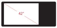China CTP G+FF 42 Inch Projected Capacitive Touch Screen Controller With SHARP IC for sale