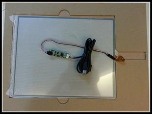 Cina 4W pannelli del touch screen dell'affissione a cristalli liquidi di RTP 15
