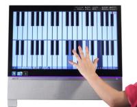 China Digitizador resistente multi del LCD del panel táctil del alambre del tacto 23,6