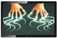 China 23.6 Inch Infrared Touch Panel with USB Cable, multipoint TP, Windows XP for sale