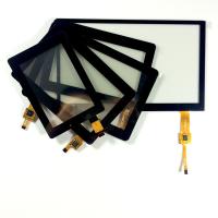China Custom 7 Inch Projected Capacitive Touch Panel , Transparent Touch Screen Panel for sale