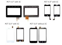 China 3.5 Inch Multi Finger Mobile Phone Projected Capacitive Touch Screen SPI interface for sale