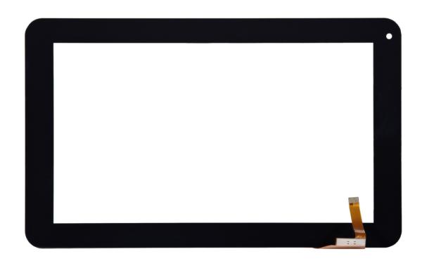 7 Inch PET Projected Capacitive Touch Panel With Black / White Frame Resolution
