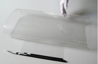 Pared multi grande de la pantalla táctil del Lcd Dispay de 80 pulgadas del animal doméstico hoja nana del gris de la transparencia semi