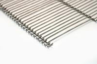 Chine Acier inoxydable Mesh Belt Weave Chain Wire du câble 304 plats de catégorie comestible pour la cuisson de pain à vendre