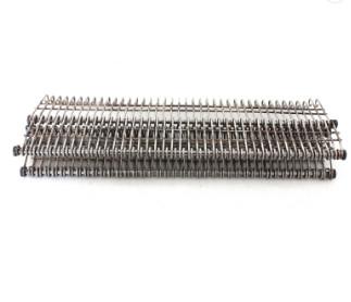 China Flat Metal Stainless Steel Eye Link Conveyor Belt Wire Mesh For Oven for sale