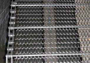 China ODM Gedreven Diamond Mesh Steel Wire With Chain Op hoge temperatuur Te koop