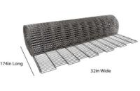 China Electrolytic Horseshoe Chain Conveyor Mesh Material 304 for sale