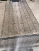 China Electrolytic Horseshoe Chain Conveyor Mesh Material 304 for sale
