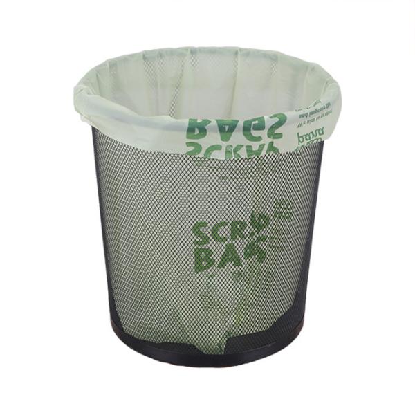 Quality Compostable Flat Top Trash Bags Eco Friendly Packed With Outer Bag for sale