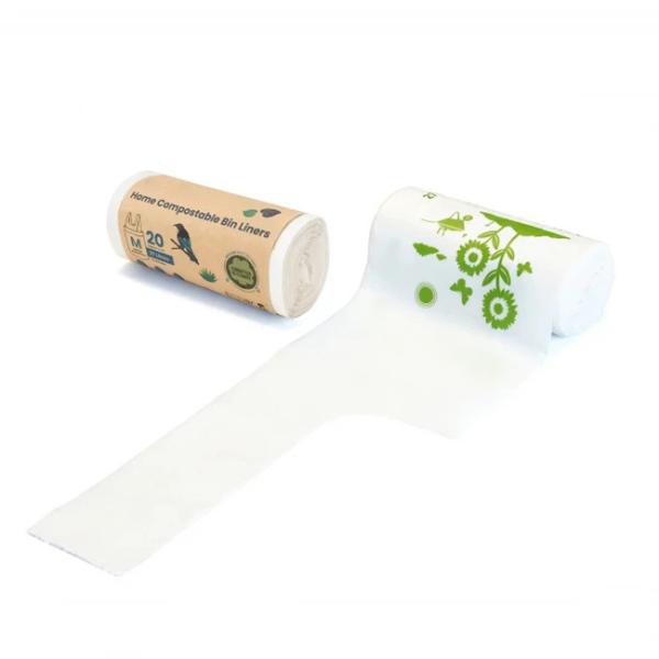 Quality Compostable T Shirt Handle Garbage Bags Customizable Color for sale