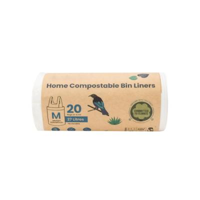 Quality Compostable T Shirt Handle Garbage Bags Customizable Color for sale