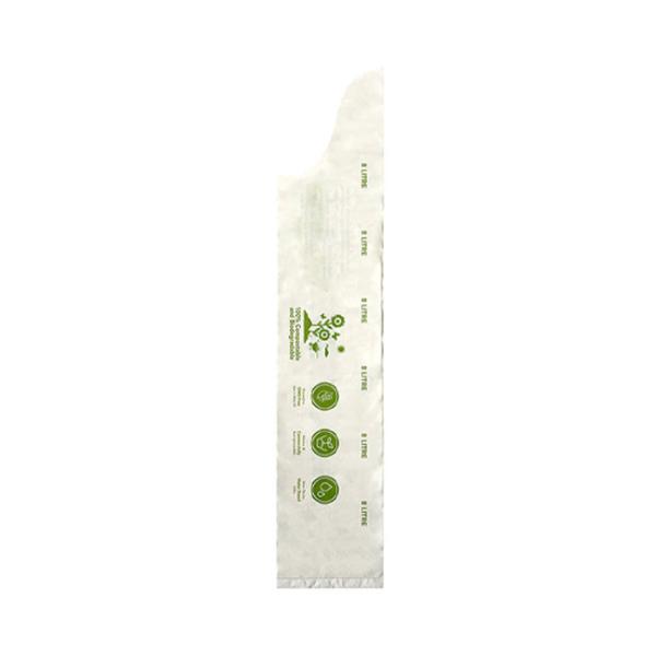 Quality Compostable Wave Top Handle Garbage Bags Customizable Packed With Outer Bag for sale