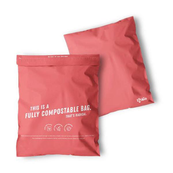 Quality Colored Compostable Mailing Bags 60 Microns Thickness Customized Size for sale