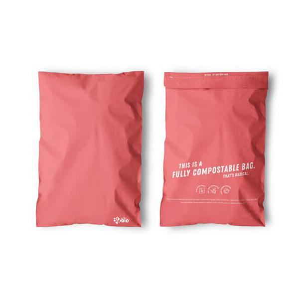Quality Colored Compostable Mailing Bags 60 Microns Thickness Customized Size for sale