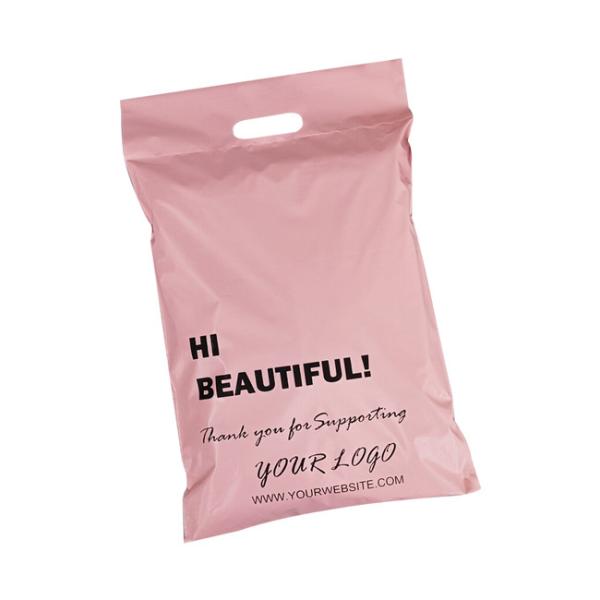 Quality Corn Starch Compostable Mailing Bags With Handles Eco Friendly Poly Mailers for sale