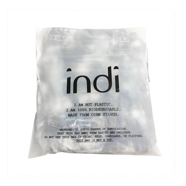 Quality Self Adhesive Compostable Garment Bags Eco Friendly Custom Printed for sale