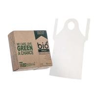 Quality Custom Size Compostable Aprons Biodegradable Disposable Aprons For Painting for sale