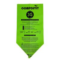 China Compostable Flat Top Biodegradable Garbage Bags Harmless for sale