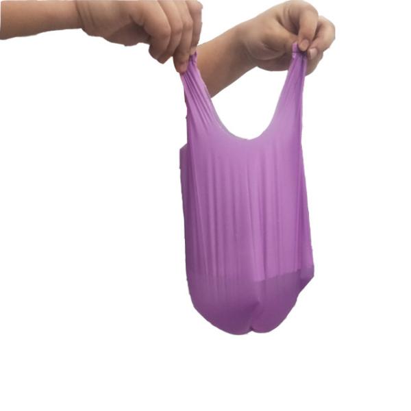 Quality Custom Biodegradable T Shirt Handle Scented Dog Poop Bags On A Roll for sale