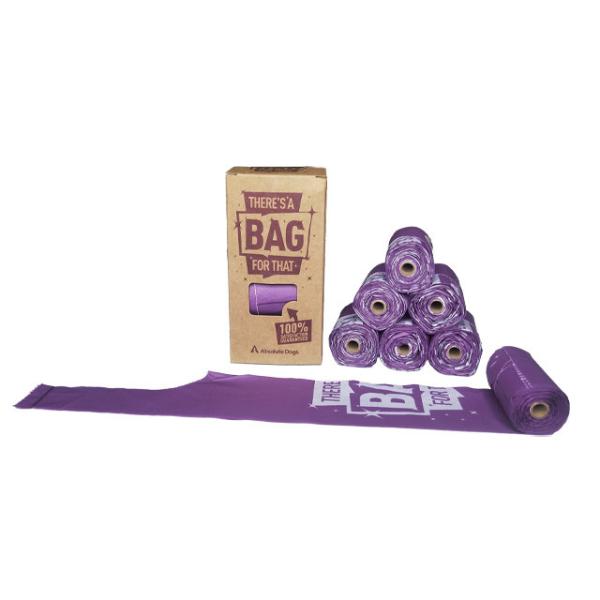 Quality Custom Biodegradable T Shirt Handle Scented Dog Poop Bags On A Roll for sale