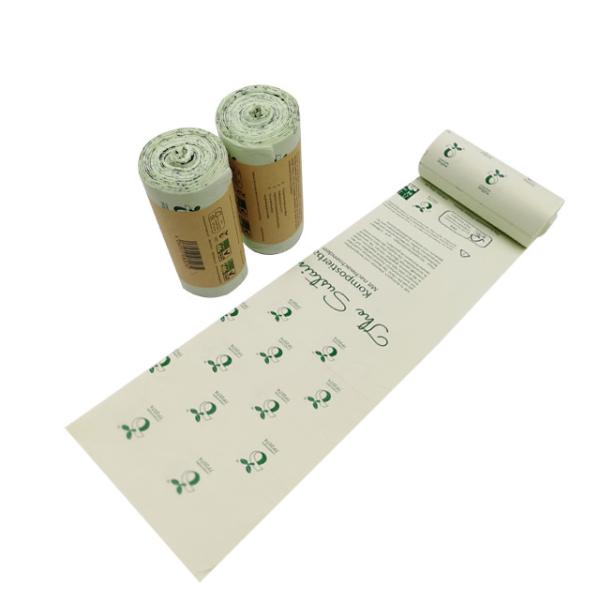 Quality Certified Custom Compostable Garbage Bags Good For The Environment for sale