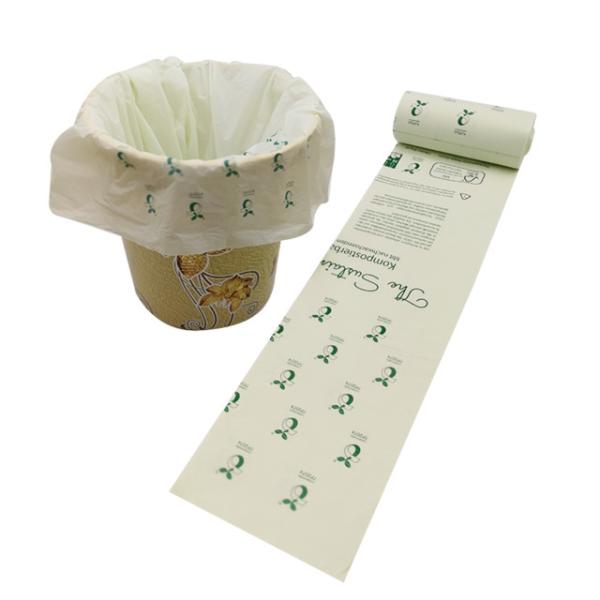 Quality Certified Custom Compostable Garbage Bags Good For The Environment for sale