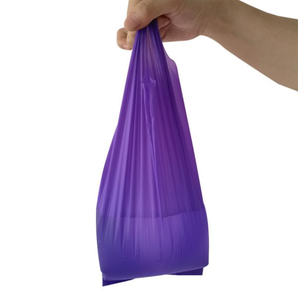 Quality Extra Strong Outdoor Compostable Dog Poop Bags With Handles Customizable for sale