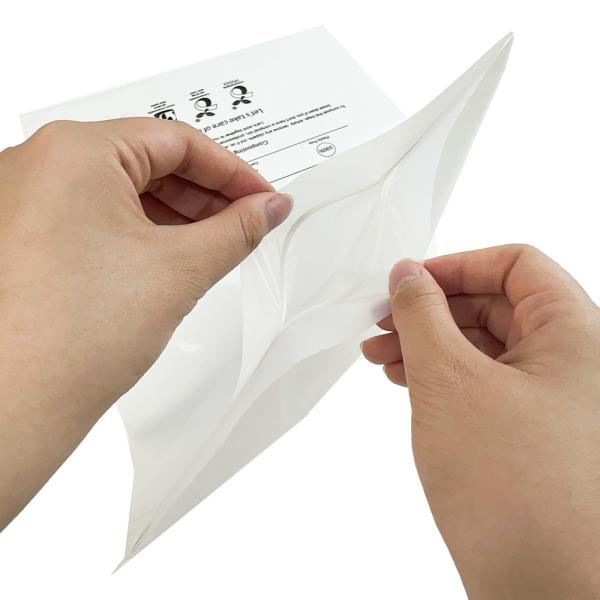 Quality Custom Compostable Zip Lock Clothing Storage Bags Durable Reliable for sale