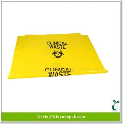 China Factory 100% Biodegradable Eco Friendly Sustainable Wholesale Cornstarch Custom Flat Top Compostable Trash Bags Accept Customize for sale