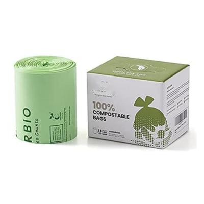 중국 맞춤 콤포스타블 100% 생분해성 플라스틱 쓰레기 봉지 라인어 환경 친화적 판매용