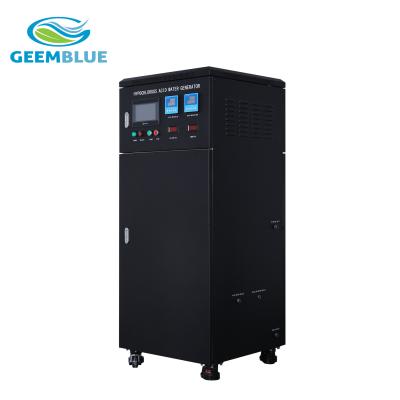 China 200 liter per uur Licht hypochloorhoudend water Elektrolysemachines produceren HClO 220V 50Hz Te koop