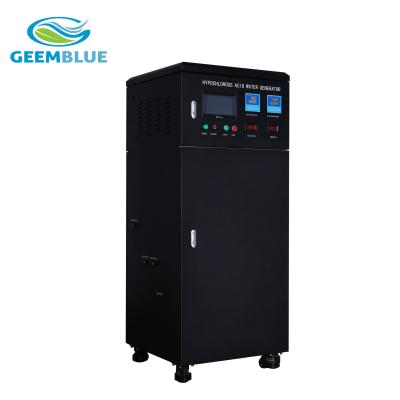 China 200 liter per uur Licht hypochloorhoudend water Elektrolysemachines produceren HClO 220V 50Hz Te koop