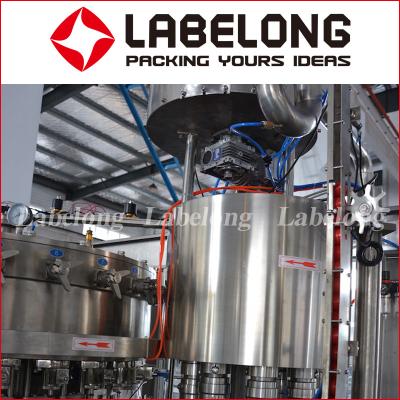 Cina acciaio inossidabile gassoso 12000BPH 304 automatici dell'imbottigliatrice della bevanda in vendita