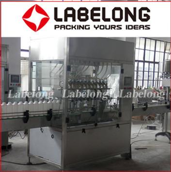 Cina Lo SpA controlla la macchina di rifornimento lineare, macchina imballatrice della guarnizione della bottiglia per liquido chimico in vendita