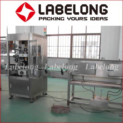 Cina 22KW etichetta automatica degli strizzacervelli del PVC dell'acciaio inossidabile dell'etichettatrice 304 in vendita