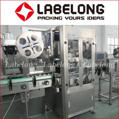 Cina 22KW etichetta automatica degli strizzacervelli del PVC dell'acciaio inossidabile dell'etichettatrice 304 in vendita