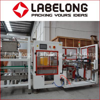 Cina Macchina di pellicola a pacco degli strizzacervelli della bibita, 10-45 pacchetti/macchina imballatrice automatica minima in vendita