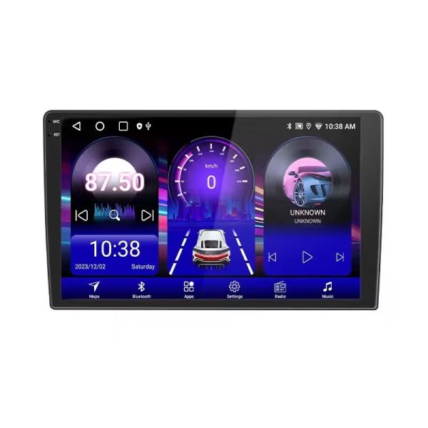 Quality A100 10 Inch Head Unit Touch Screen 9 Inch Android Car Stereo MP5 Multimedia System for sale