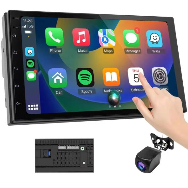 Quality 7 Inch HD Touchscreen Wireless CarPlay Screen Android 11 OS 4*50W Output for sale