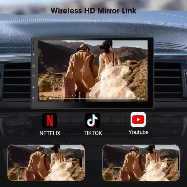 Quality 7 Inch HD Touchscreen Wireless CarPlay Screen Android 11 OS 4*50W Output for sale