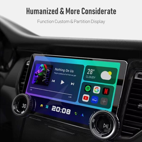 Quality Universal IPS 10.1 Inch Car Stereo GPS Navigation Android Auto Radio Unit for sale