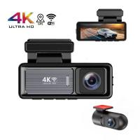 China 3.2 Inch IPS Dash Camera 4K Front and Rear Dual Lens with WiFi GPS Night Vision for sale