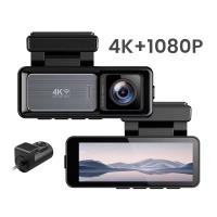 China 3.2 Inch IPS Dash Camera 4K Front and Rear Dual Lens with WiFi GPS Night Vision for sale